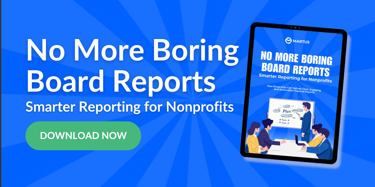 Martus | No Boring Board Reports Guide